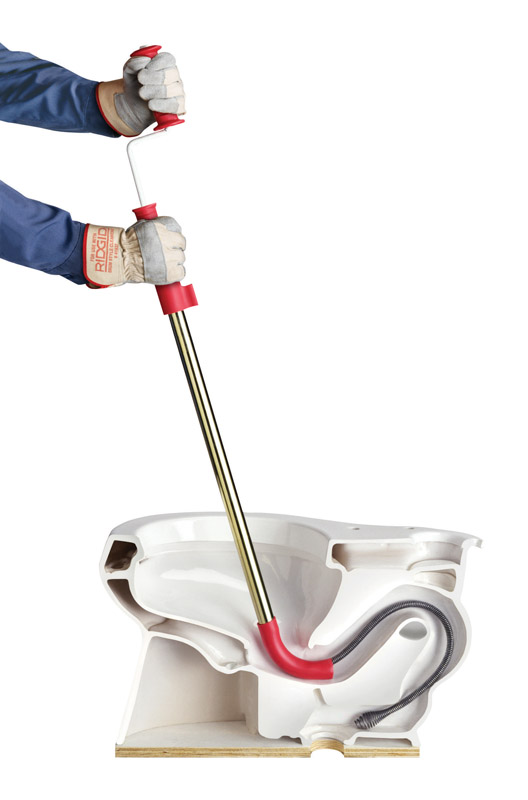 Toilet Auger, 500 RPM, 2 in to 4 in Pipe Diameter | Plastic Express Inc.