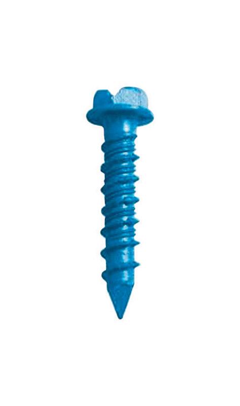 Buildex Tapcon 24340 Screw Anchor, Hex Drive, Steel, Climaseal, 75 PK ...