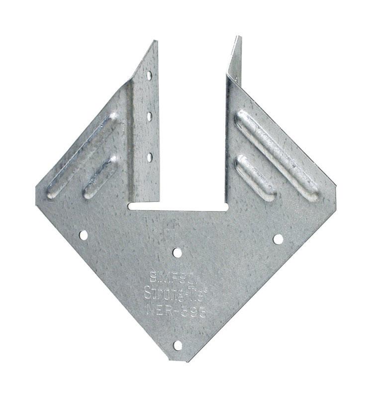 Simpson Strong-Tie H1 Hurricane Tie, 5-1/4 in L, 5-1/4 in W, Steel ...