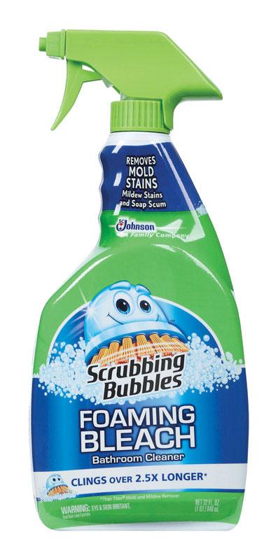 Scrubbing Bubbles 70809 Foaming Bleach Cleaner, 32 oz Package, Bottle ...