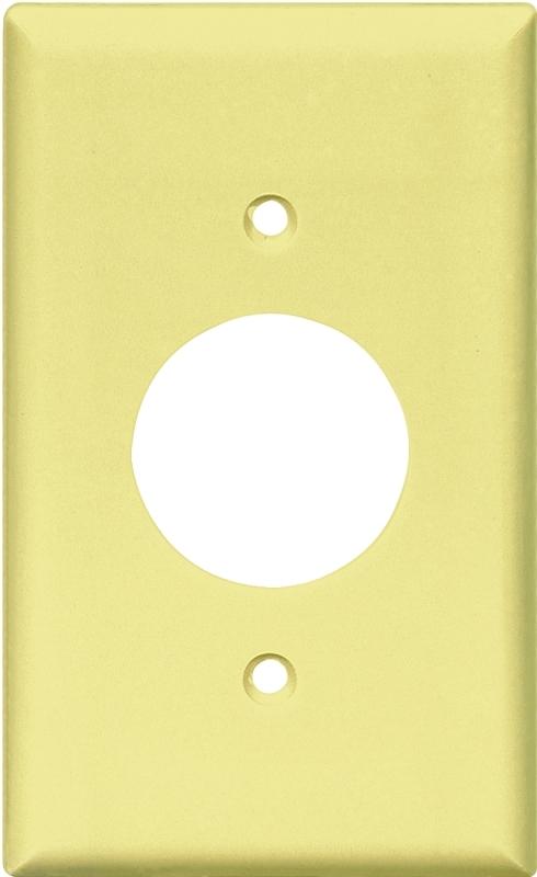 Eaton Wiring Devices 2131V-BOX Single Receptacle Wallplate, 4-1/2 in L ...