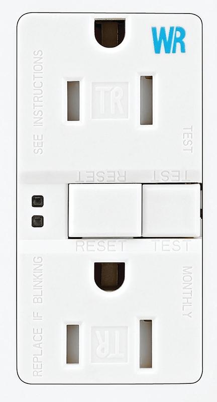 Eaton Wiring Devices TWRSGF15W GFCI Duplex Receptacle, 2 -Pole, 15 A ...