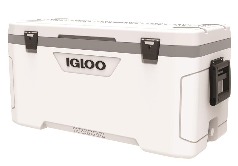 IGLOO 49548 Cooler, 100 qt Cooler, Moonscape Gray/White | Plastic Express Inc.
