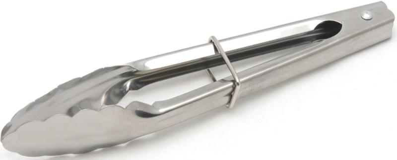 CHEF CRAFT 21451 Serving Tong, 9 in L, Stainless Steel | Plastic ...