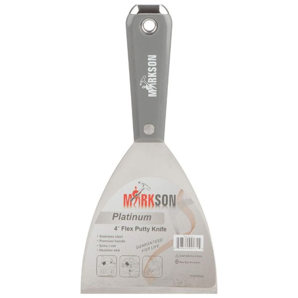 4" Platinum SS Blade Putty | Plastic Express Inc.