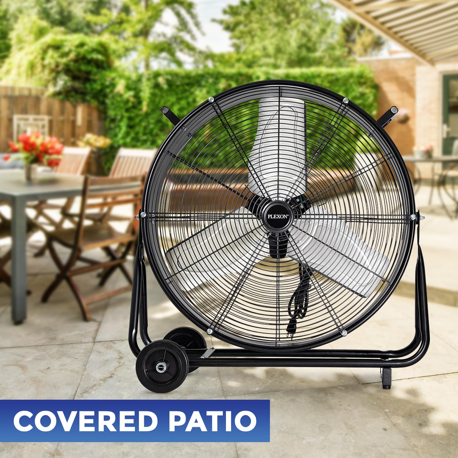 24 in. 2-Speed High Velocity Drum Fan | Plastic Express Inc.