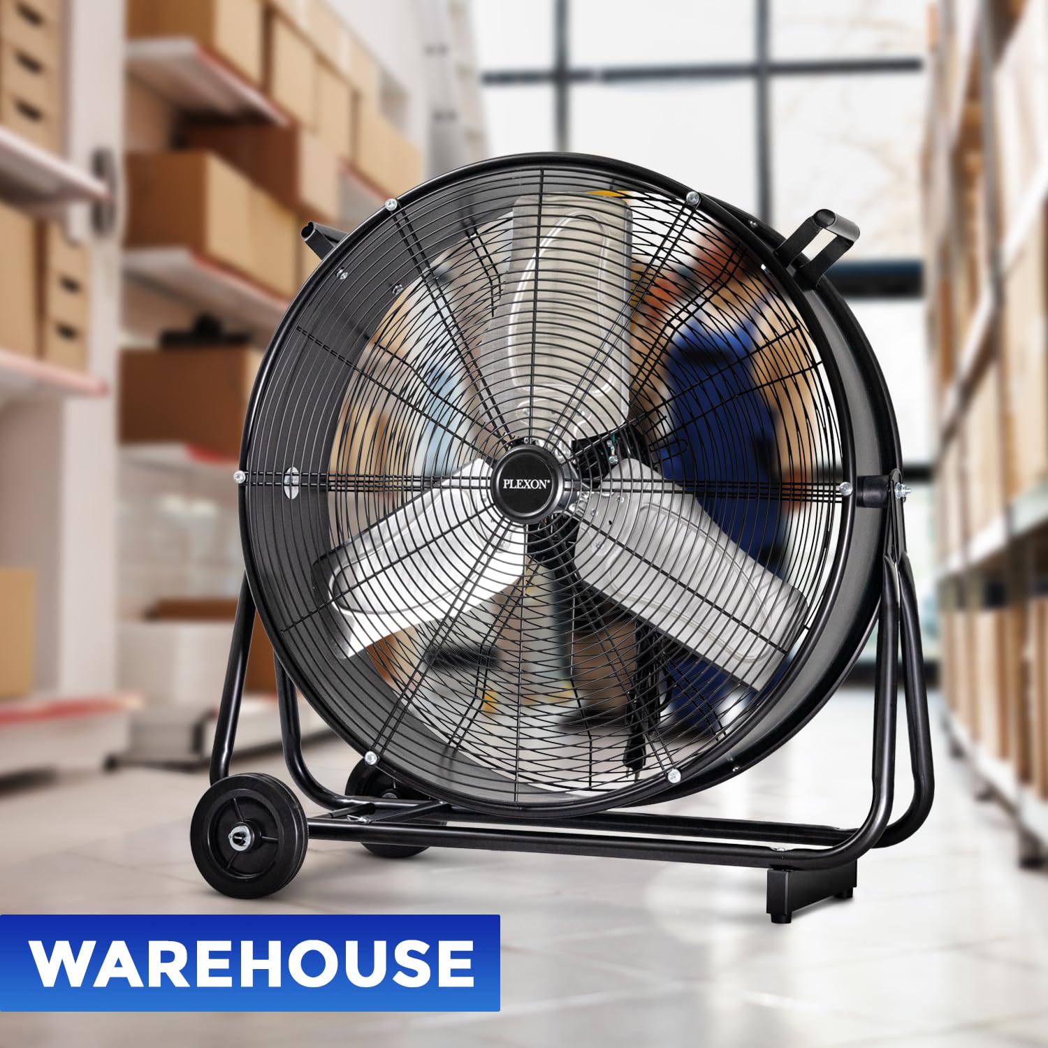 24 in. 2-Speed High Velocity Drum Fan | Plastic Express Inc.