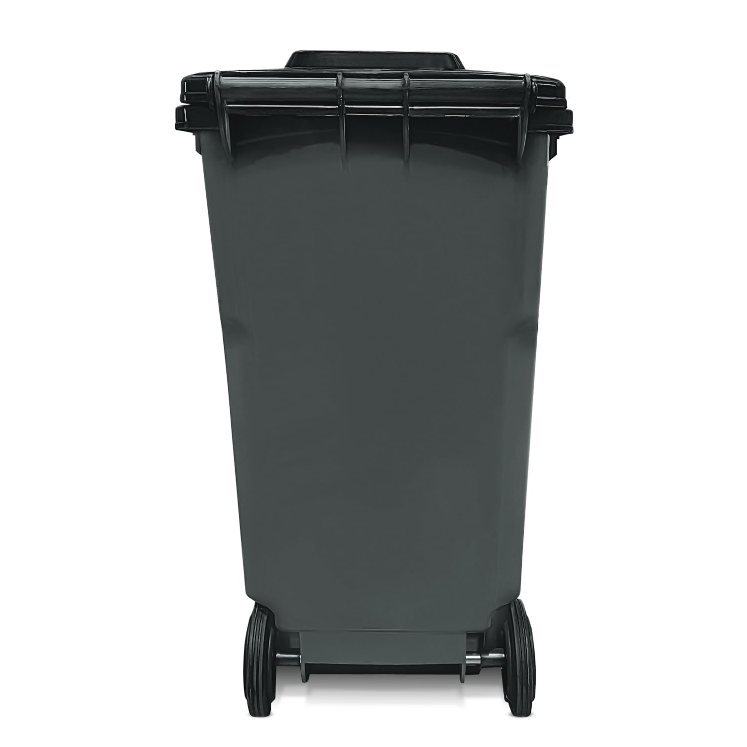 65-Gallon Rollout Container, Gray | Plastic Express Inc.